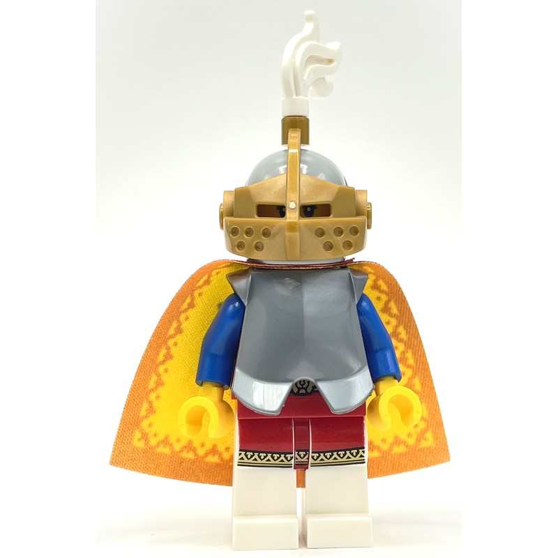 LEGO Set fig-012995 Queen, Chestplate, Cape, Helmet with Gold Grille ...