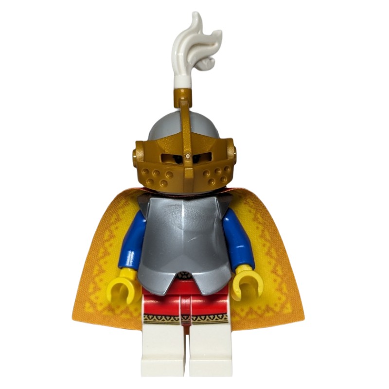 LEGO Set fig-012995 Queen, Chestplate, Cape, Helmet with Gold Grille ...
