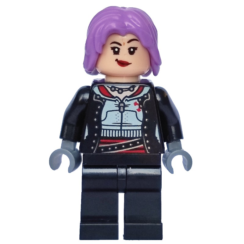 LEGO Set fig-013062 Nymphadora Tonks, Medium Lavendar Hair, Open Jacket ...