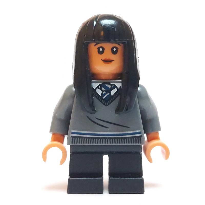 LEGO Set fig-013103 Cho Chang - Dark Bluish Grey Sweater, Black Legs ...