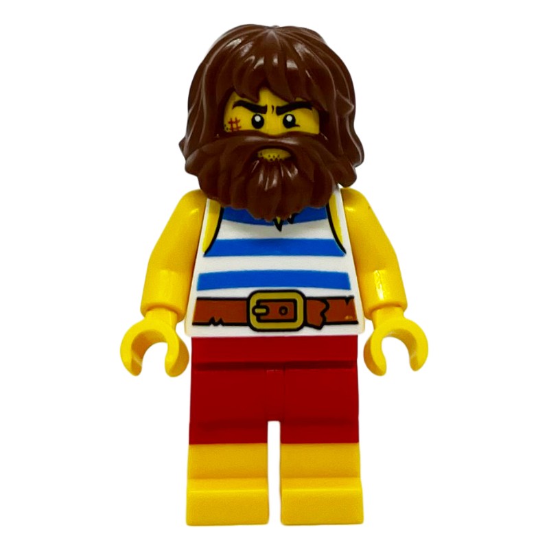 LEGO Set fig-013156 Ray the Castaway (2022 LEGO Ideas and CUUSOO ...