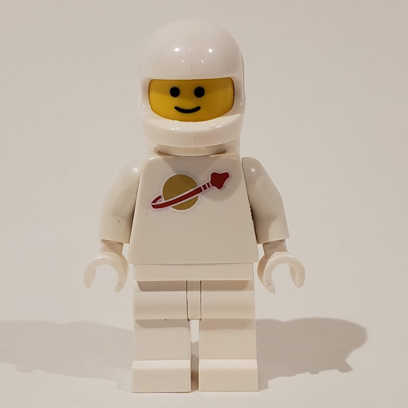 LEGO Set fig-013170 Classic Spaceman, White with Airtanks (2446 Helmet ...