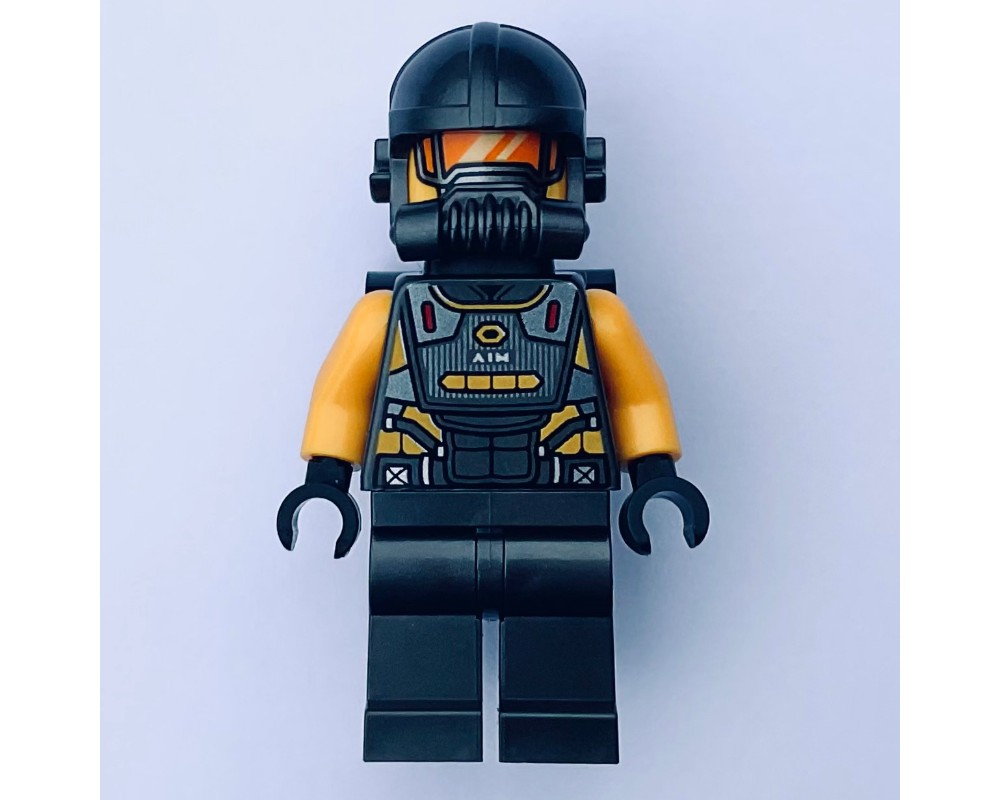 LEGO Set fig-013183 AIM Agent with Backpack | Rebrickable - Build with LEGO