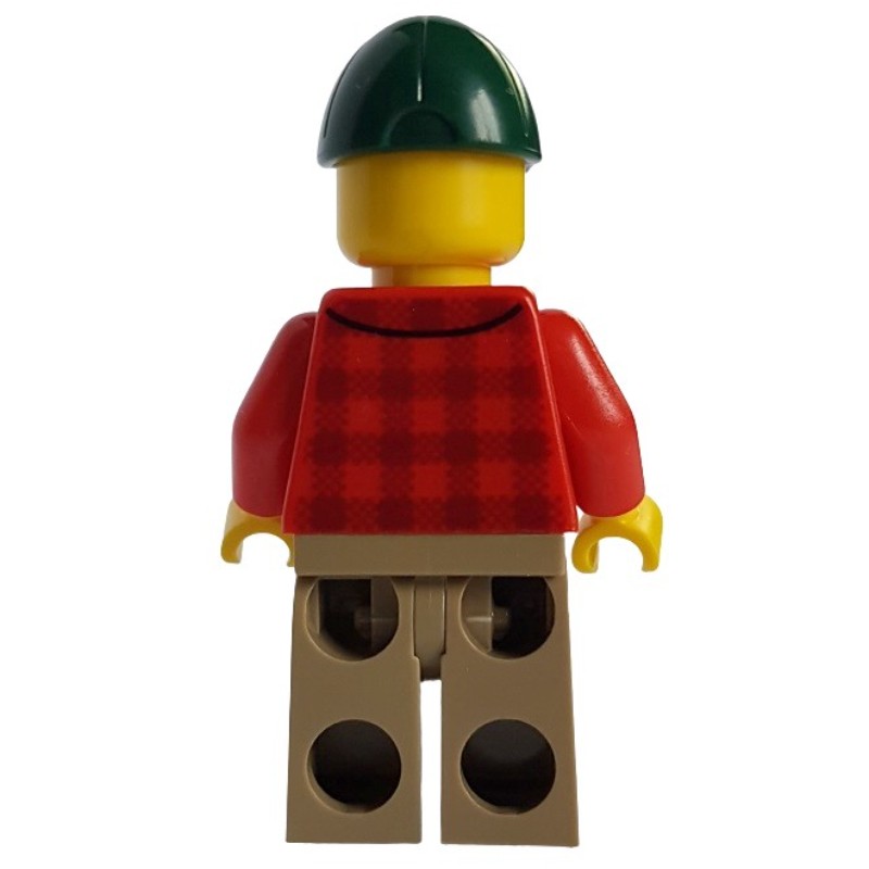LEGO Set fig-013202 Harry Handle - Red Torso, Dark Tan Legs, Dark Green ...