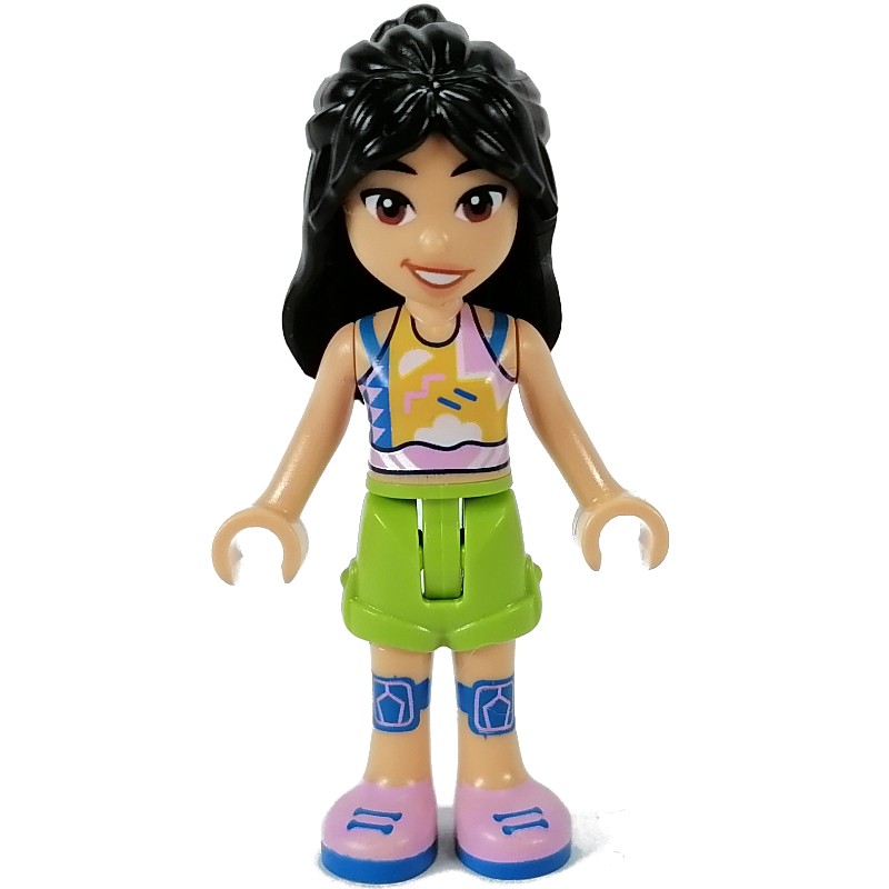 LEGO Set fig-013251 Liann - White Top, Lime Pants (2023 Friends ...
