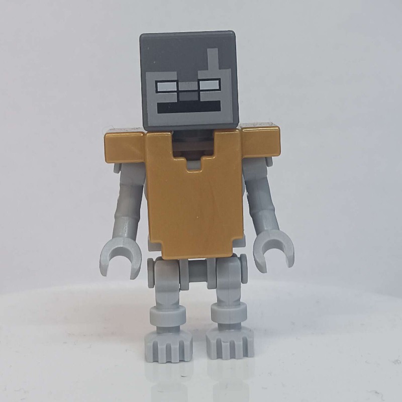 LEGO Set fig-013307 Stray, Pearl Gold Armor (2023 Minecraft ...