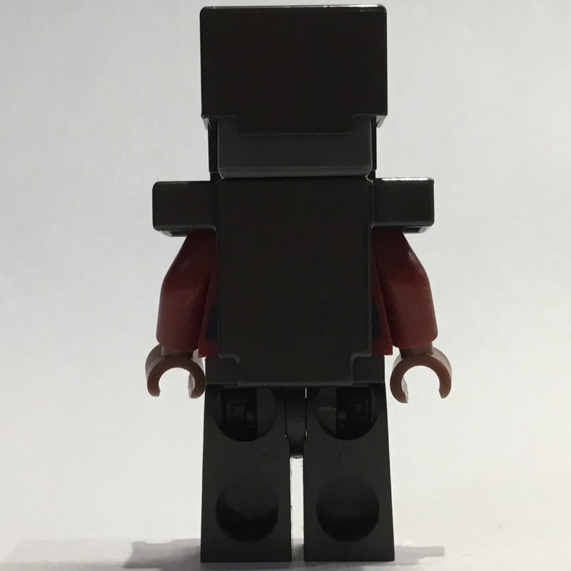 LEGO Set fig-013313 Netherite Knight, Helmet and Armor | Rebrickable ...