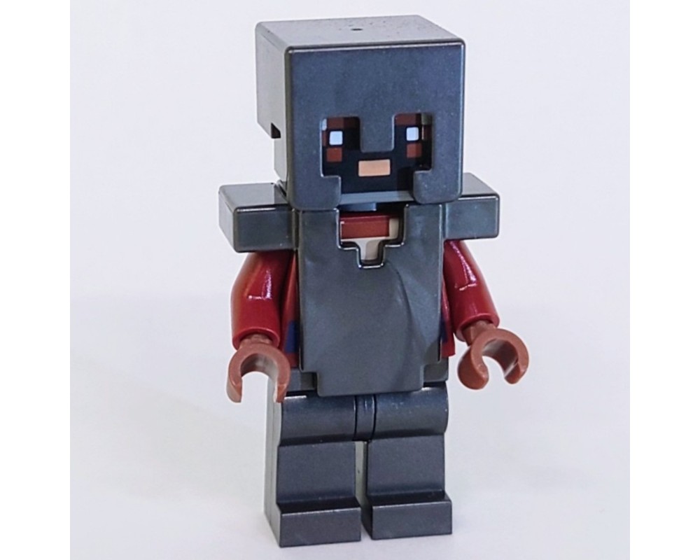 LEGO Set fig-013313 Netherite Knight, Helmet and Armor | Rebrickable ...