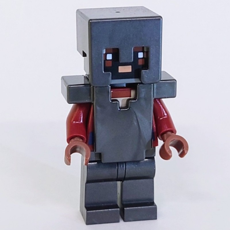 LEGO Set fig-013313 Netherite Knight, Helmet and Armor | Rebrickable ...