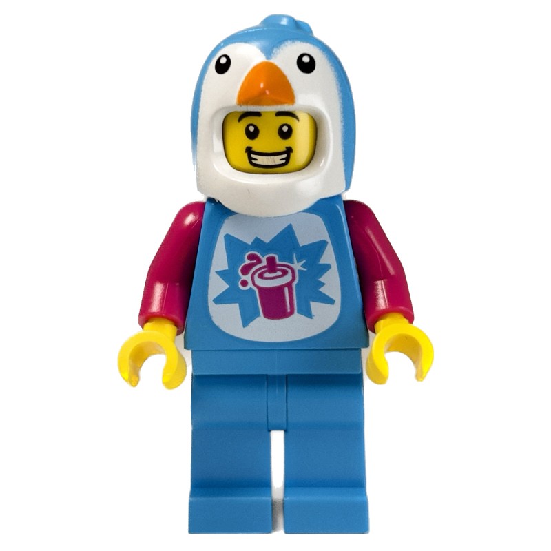 LEGO Set fig-013363 Slushy Vendor, Penguin Mask | Rebrickable - Build ...