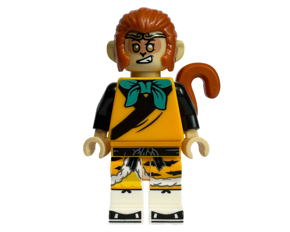 LEGO Set fig-013414 Monkey King, Bright Light Orange Robes ...