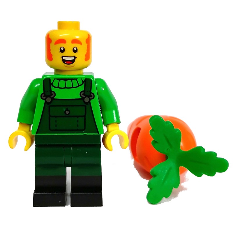 LEGO Set fig-013452 Carrot Mascot - Minifigure | Rebrickable - Build ...