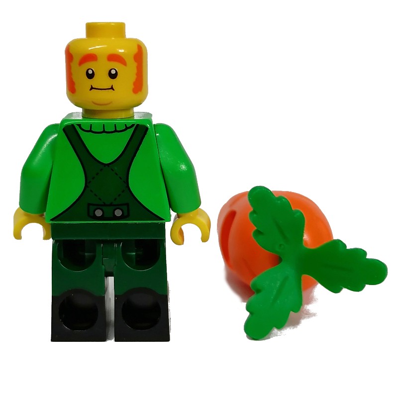 LEGO Set fig-013452 Carrot Mascot - Minifigure | Rebrickable - Build ...