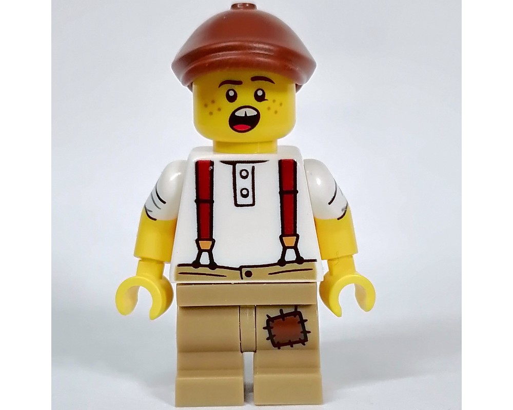 LEGO Set fig-013460 Newspaper Kid - Minifigure (2023 Collectible ...
