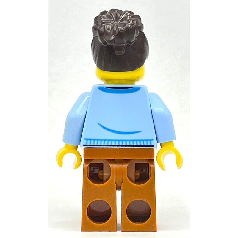 LEGO Set fig-013489 Club Owner - Bright Light Blue Torso, Dark Orange ...