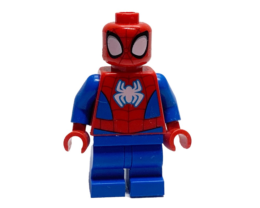 LEGO Set fig-013526 Spider-Man (Spidey), Medium Legs, White Spider ...