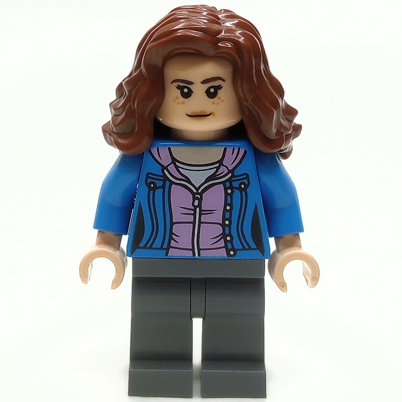 LEGO Set fig-013577 Hermione Granger, Medium Azure Jacket | Rebrickable ...