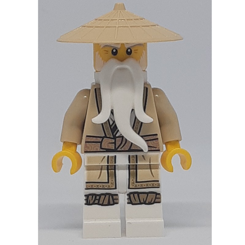 LEGO Set fig-013660 Master Wu - EVO, Ponytail | Rebrickable - Build ...