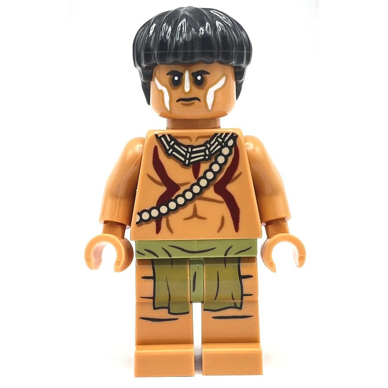 LEGO Set fig-013684 Hovitos Warrior (2023 Indiana Jones) | Rebrickable ...