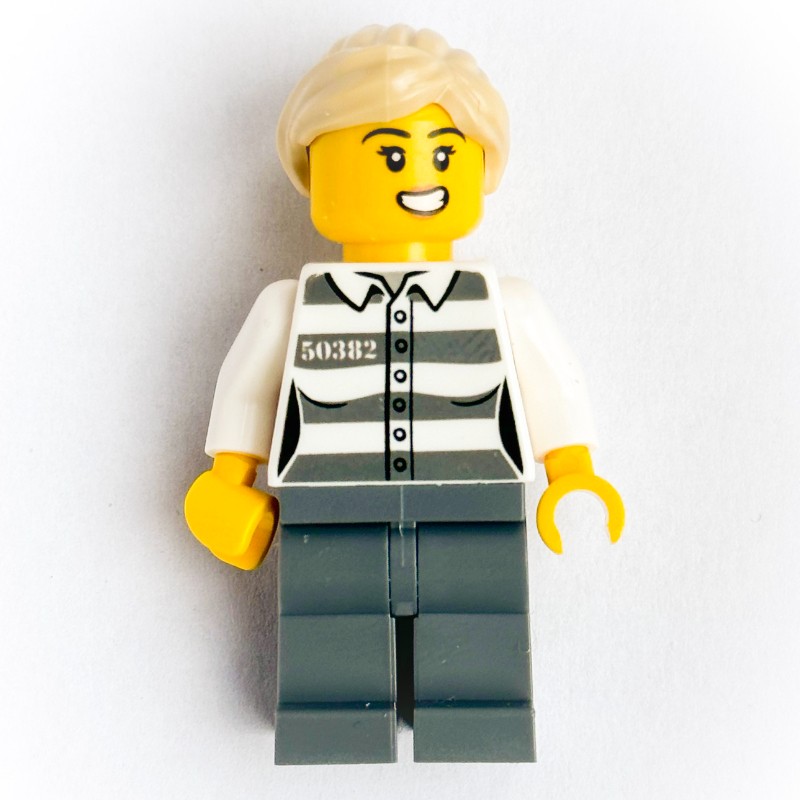 LEGO Set fig-013699 Helen Heist - Criminal, Prison Shirt with #50382 ...