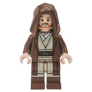 LEGO Set fig-013706 Obi-Wan Kenobi - Reddish Brown Robe, Hood (2023 ...