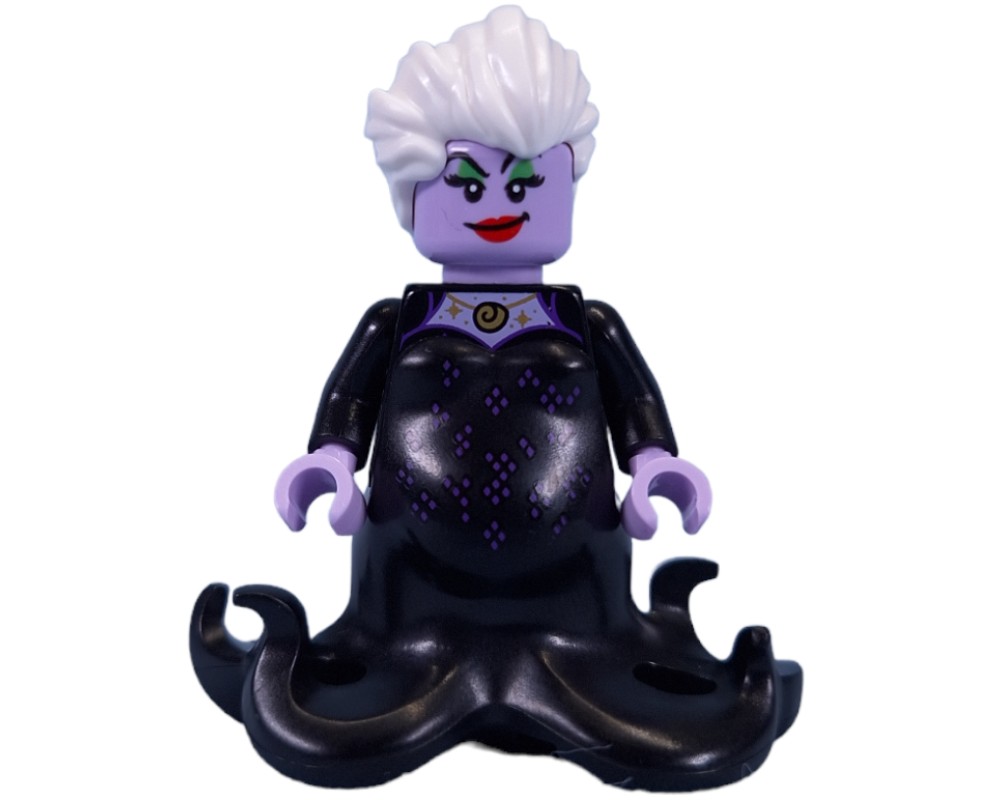 LEGO Set fig-013708 Ursula, Printed Tentacles | Rebrickable - Build ...