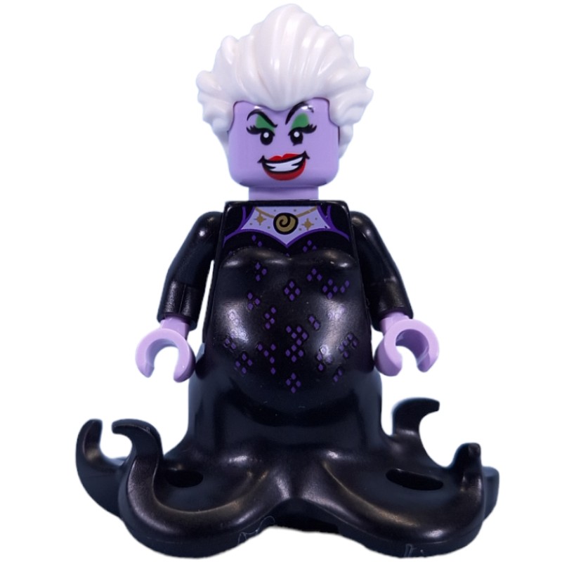 LEGO Set fig-013708 Ursula, Printed Tentacles | Rebrickable - Build ...