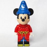 LEGO Set fig-013723 Mickey Mouse - Sorcerer's Apprentice | Rebrickable ...