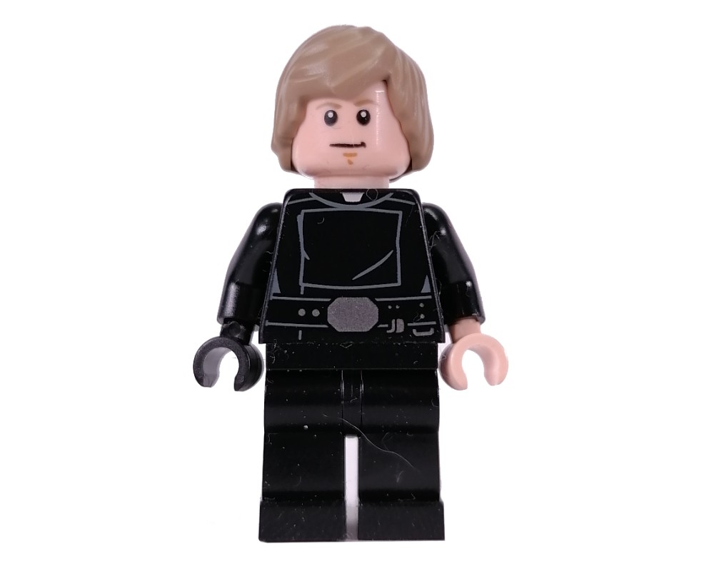 LEGO Set fig-013740 Luke Skywalker, Final Duel Outfit, Mid-Length Dark ...