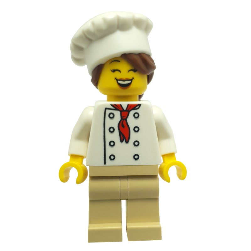 LEGO Set fig-013795 Baker | Rebrickable - Build with LEGO