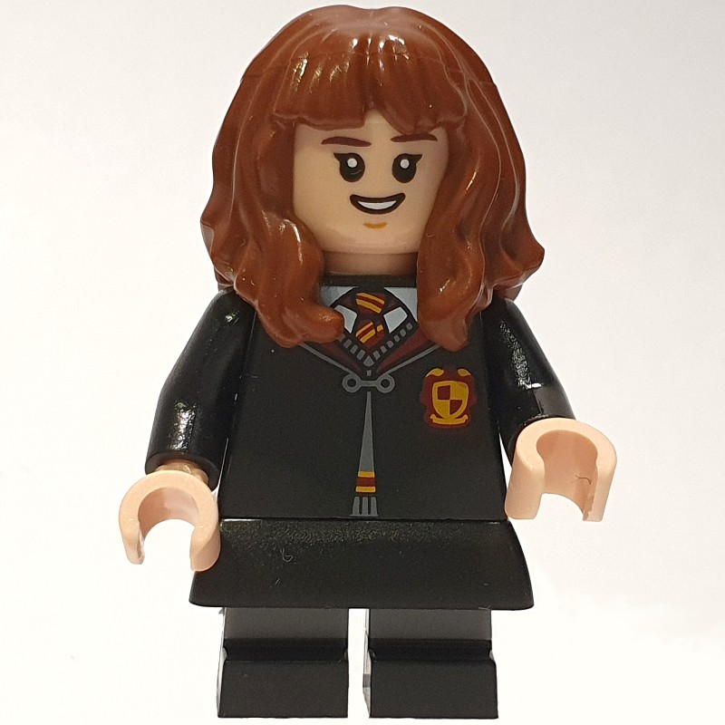 LEGO Set fig-013812 Hermione Granger, Gryffindor Robe Closed, Short ...