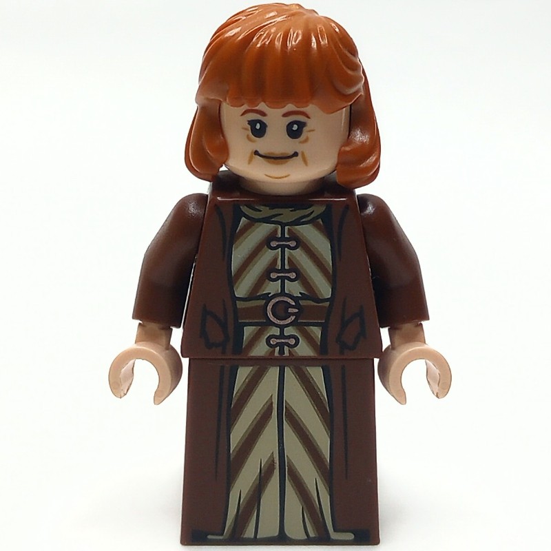 LEGO Set fig-013826 Molly Weasley, Reddish Brown Robes (2023 Harry ...