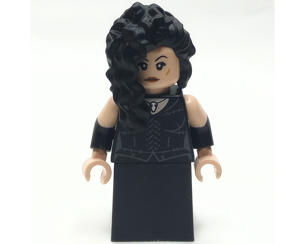 LEGO Set fig-013827 Bellatrix Lestrange, Black Dress, Plain Skirt ...