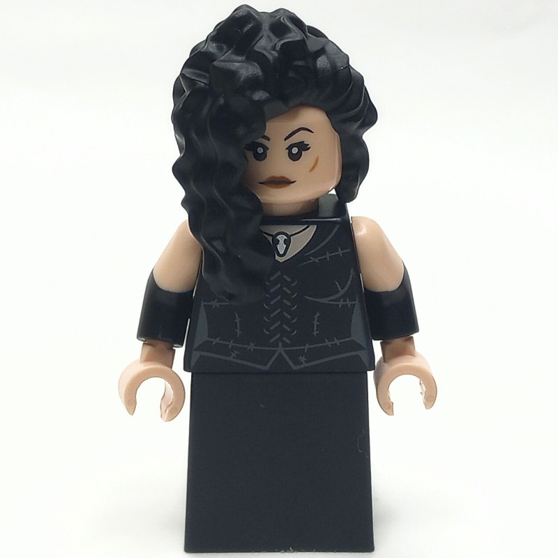 LEGO Set fig-013827 Bellatrix Lestrange, Black Dress, Plain Skirt ...