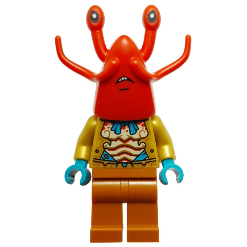 LEGO Set fig-013835 Shrimp Soldier | Rebrickable - Build with LEGO