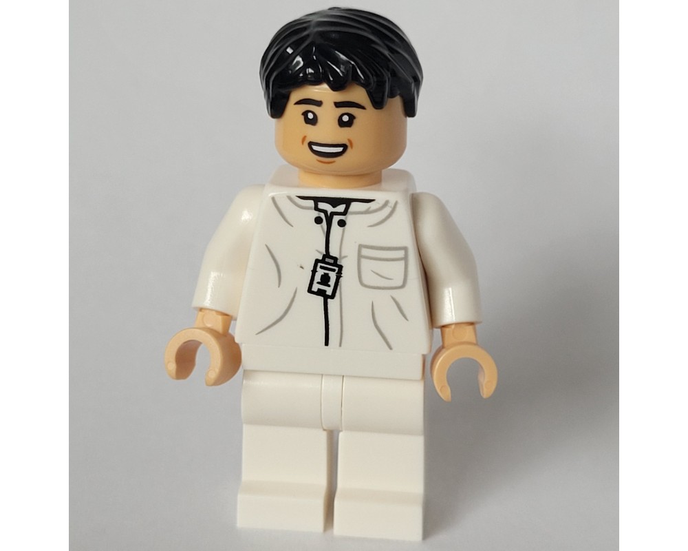 LEGO Set fig-013873 Dr. Henry Wu, White Scrubs | Rebrickable - Build ...