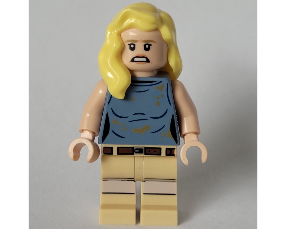 LEGO Set fig-013875 Ellie Sattler, Sand Blue Torso | Rebrickable ...