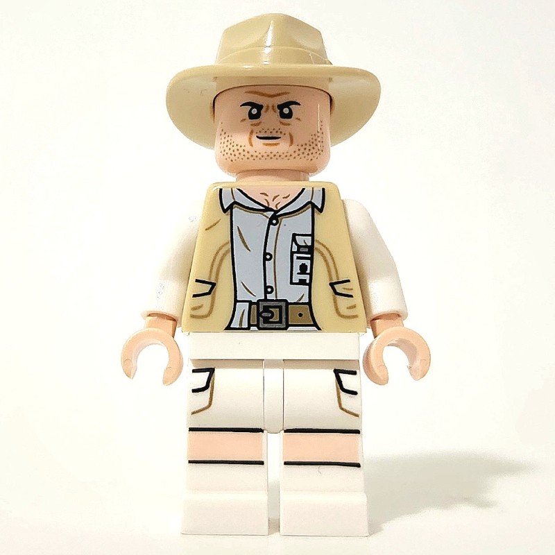 LEGO Set fig-013880 Robert Muldoon | Rebrickable - Build with LEGO