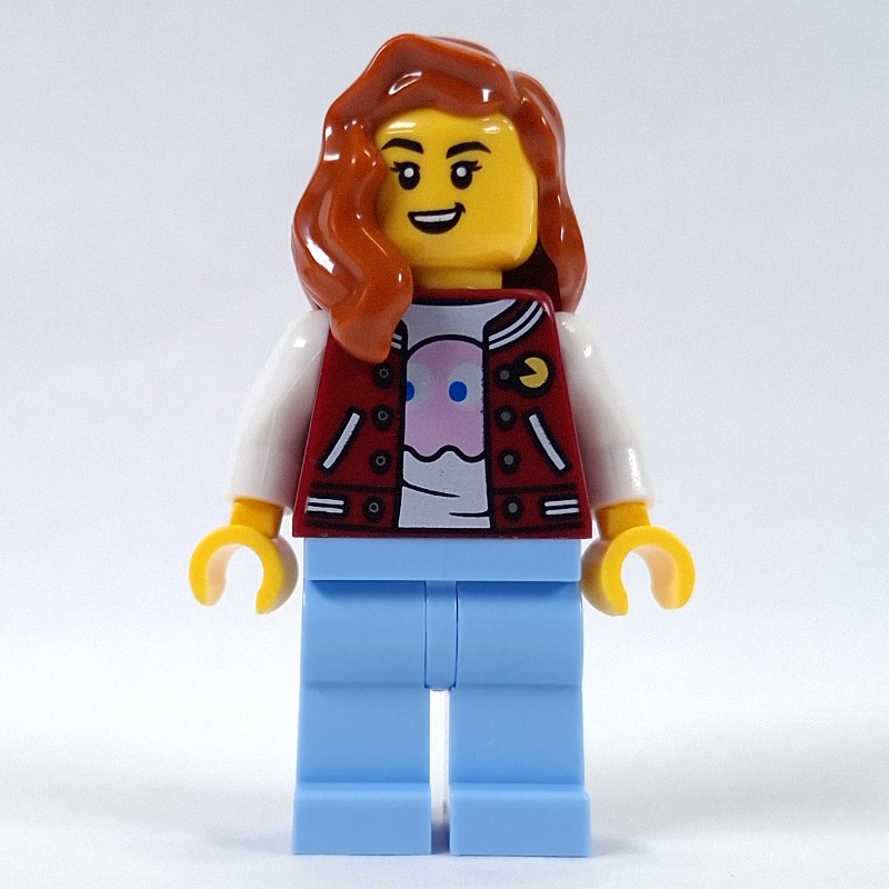 LEGO Set fig-013884 PAC-MAN Gamer (2023 Icons) | Rebrickable - Build ...