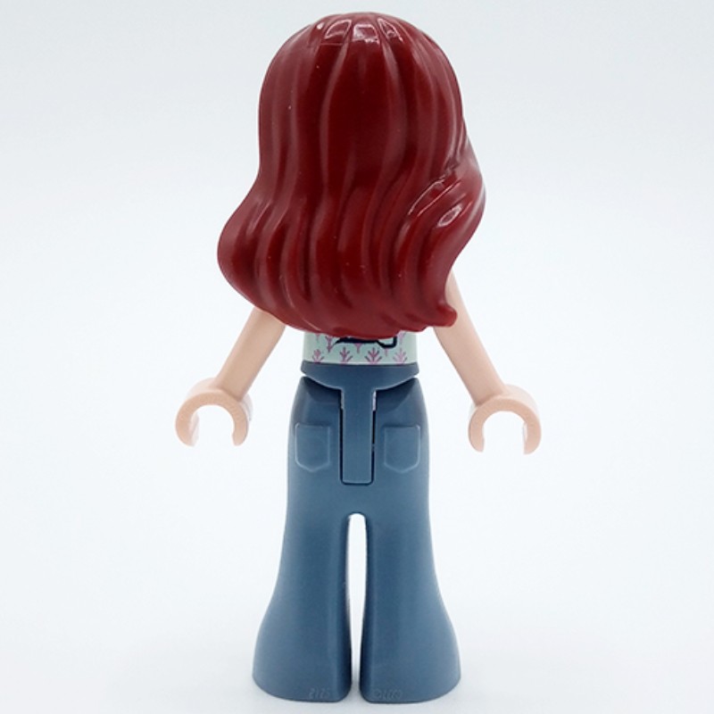 LEGO Set fig-013929 Paisley - White Top, Sand Blue Legs | Rebrickable ...