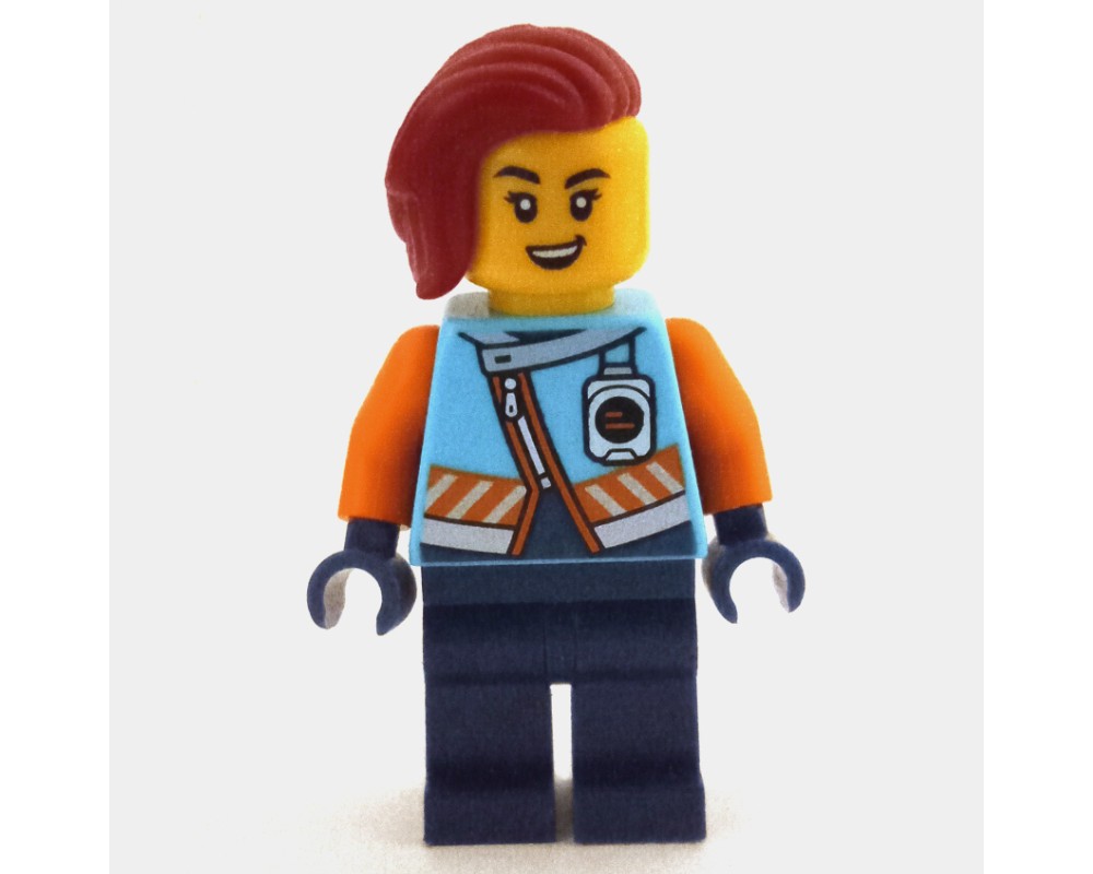 LEGO Set fig-013961 Ocean Explorer, Iris Icicle, Medium Azure and Dark ...