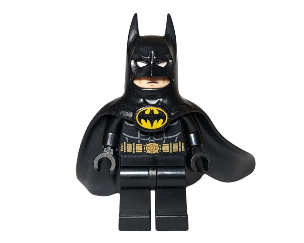LEGO Set fig-013993 Batman, Black Suit, Black Cape and Cowl (Rubber ...