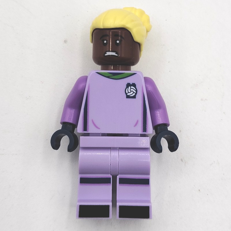 LEGO Set fig-014004 Goalkeeper, Medium Lavender Soccer Kit ...