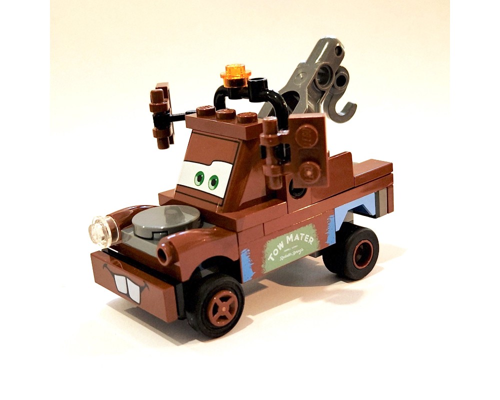 LEGO Set fig-014077 Tow Mater, Raised Left Eye | Rebrickable - Build ...