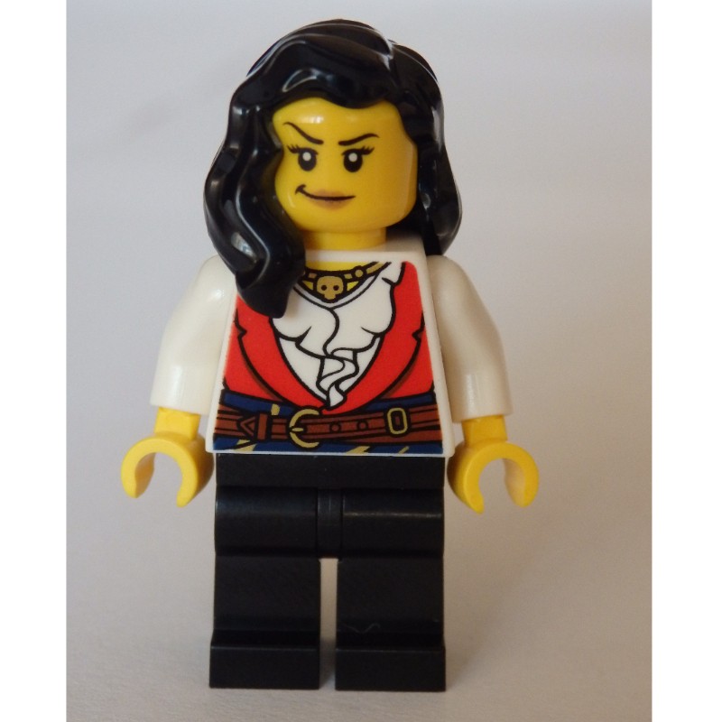 LEGO Set fig-014113 Lady Anchor, Black Legs | Rebrickable - Build with LEGO