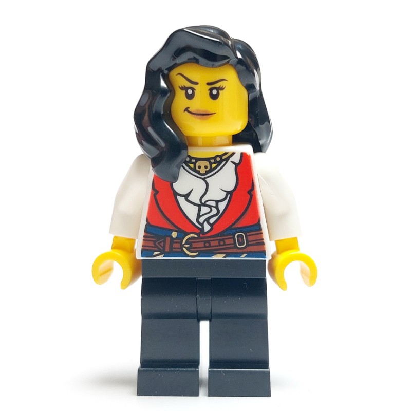 LEGO Set fig-014113 Lady Anchor, Black Legs | Rebrickable - Build with LEGO