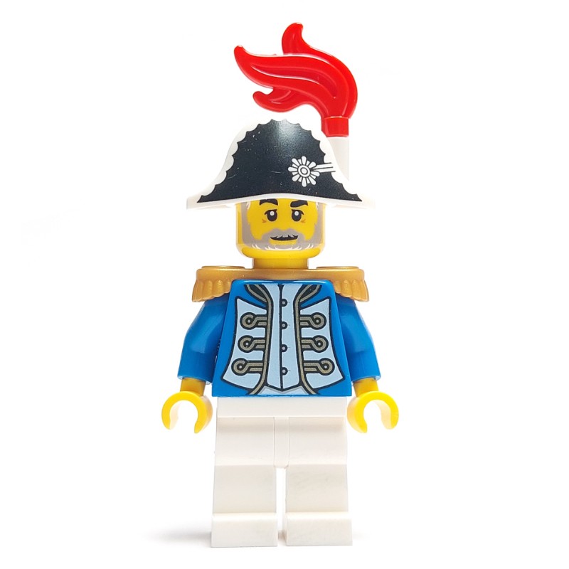 LEGO Set fig-014116 Soldier (Bluecoat) - Admiral | Rebrickable - Build ...