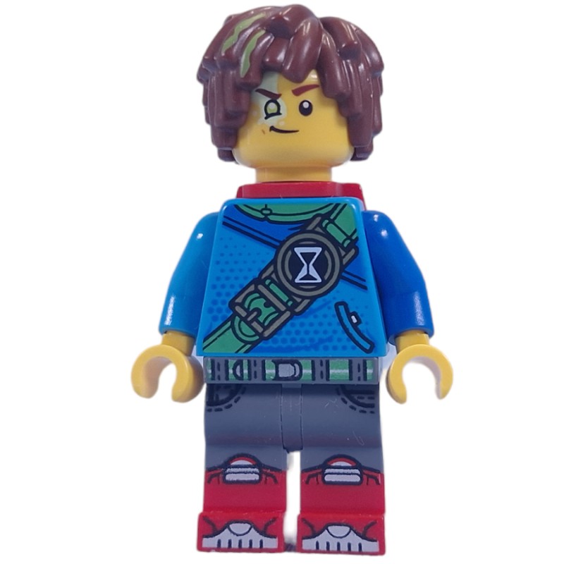 LEGO Set fig-014164 Mateo, Red Backpack | Rebrickable - Build with LEGO