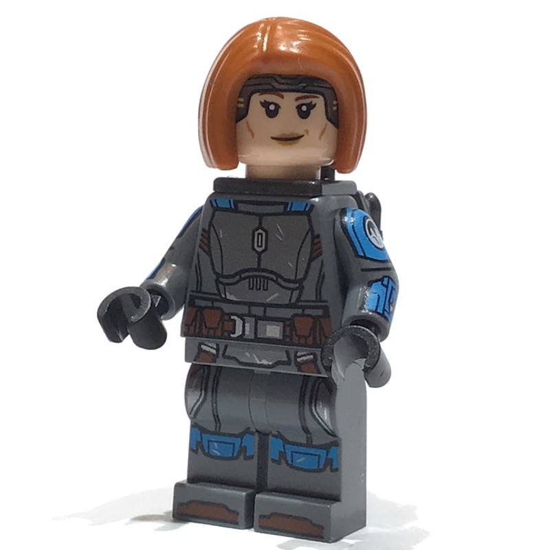 LEGO Set fig-014196 Bo-Katan Kryze, Hair | Rebrickable - Build with LEGO