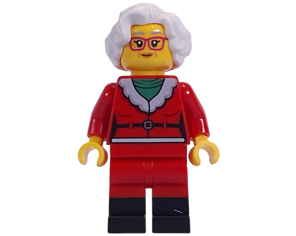 LEGO Set fig-014281 Mrs. Claus, Black Boots | Rebrickable - Build with LEGO